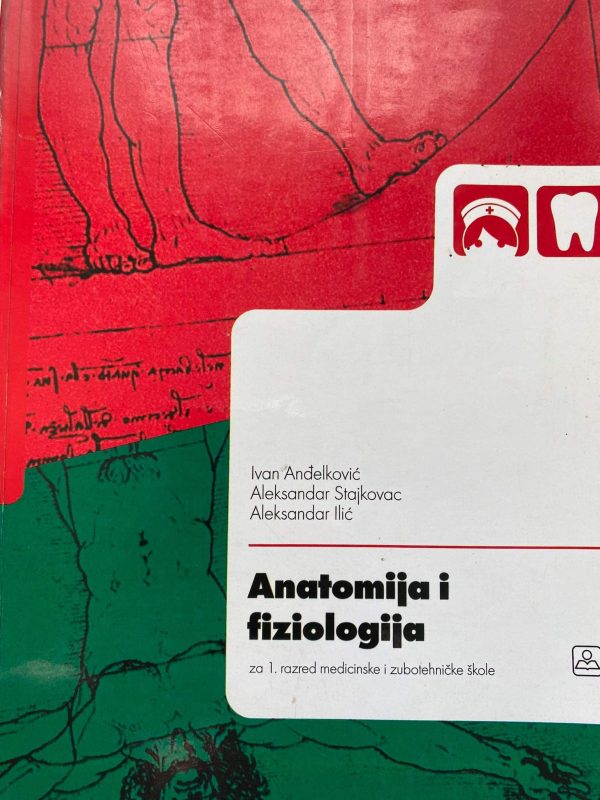 ANATOMIJA I FIZIOLOGIJA 1 za prvi razred – Polovne knjige