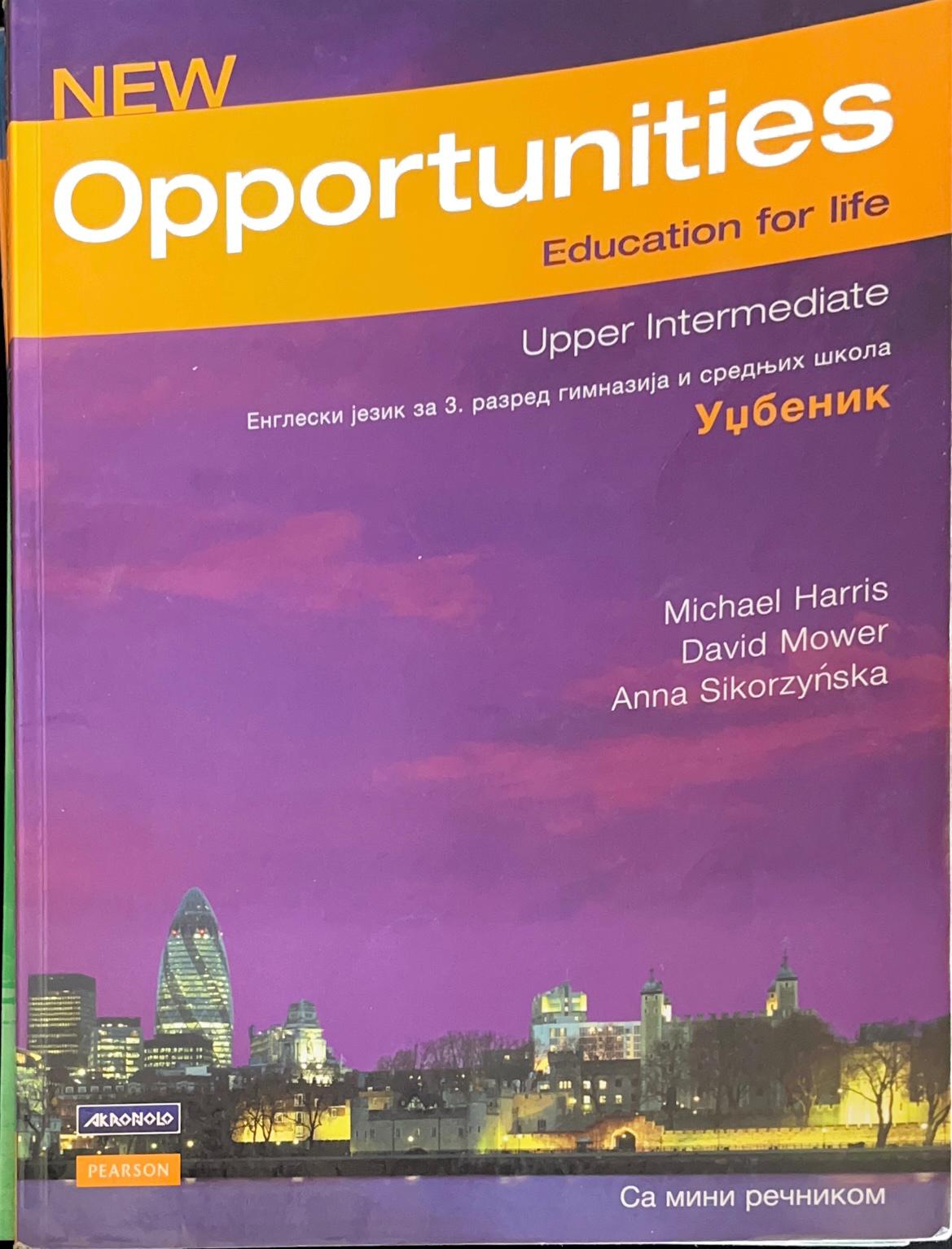 Engleski jezik New Opportunities Upper Intermediate Students book ...